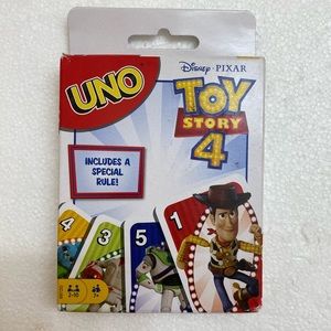 Mattel | Toys | Uno Disney Pixar Toy Story Themed Card Game For 2 ...